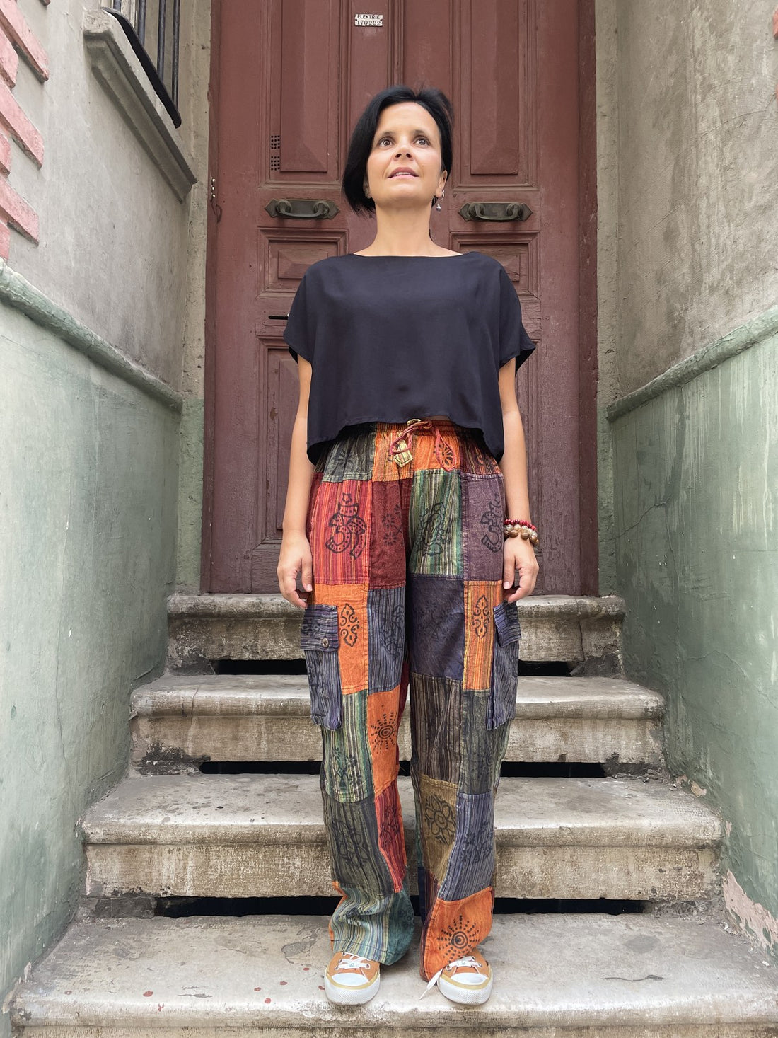Nepali Patchwork Trousers – Boho Yaşam