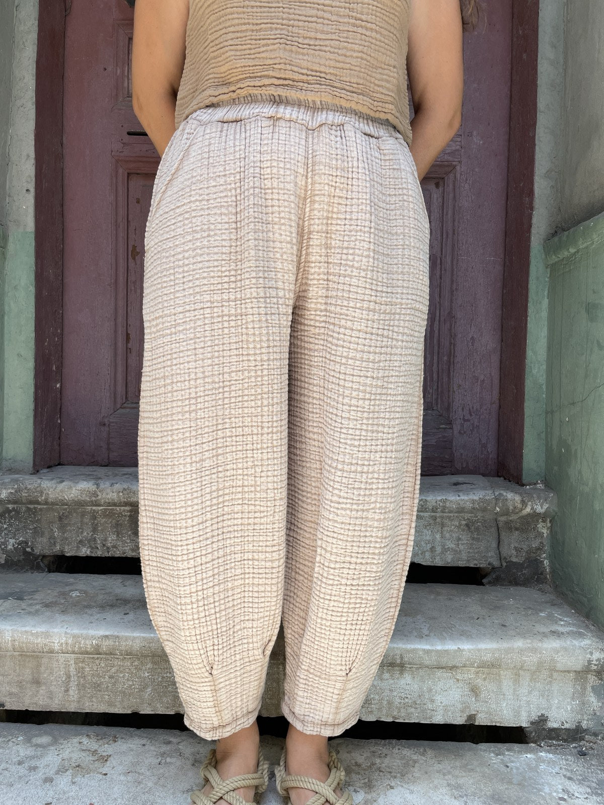 Bohemian Muslin Loose Collar Blouse – Boho Yaşam