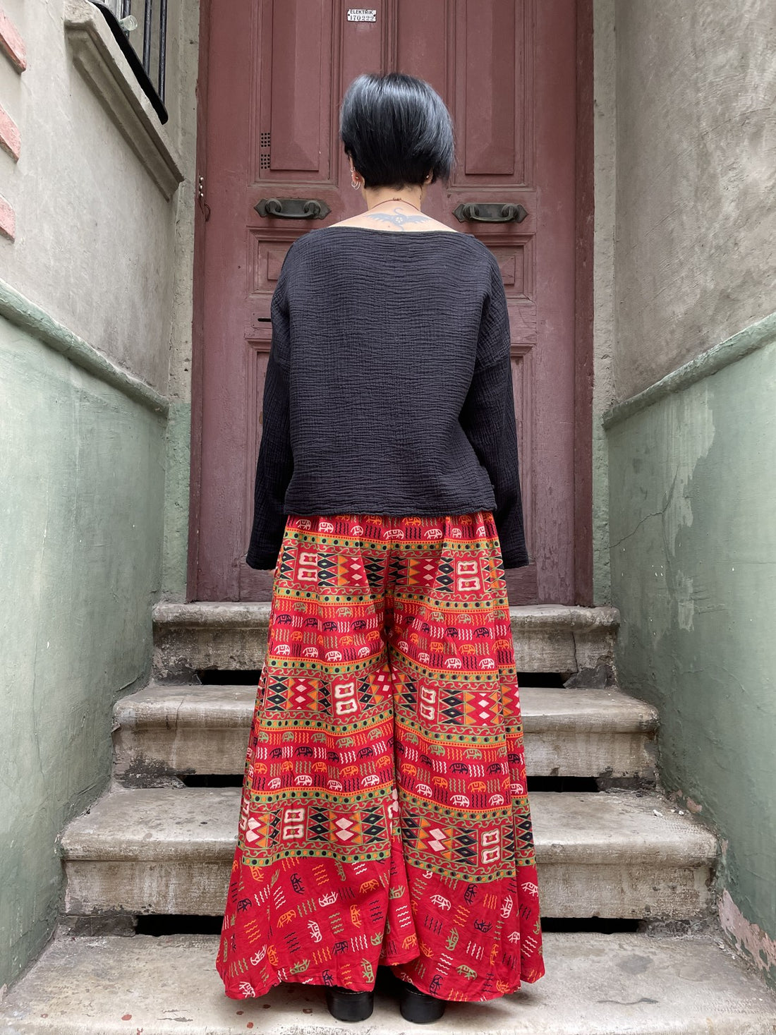 Nepal Bohemian Tie Mandala Skirt – Boho Yaşam
